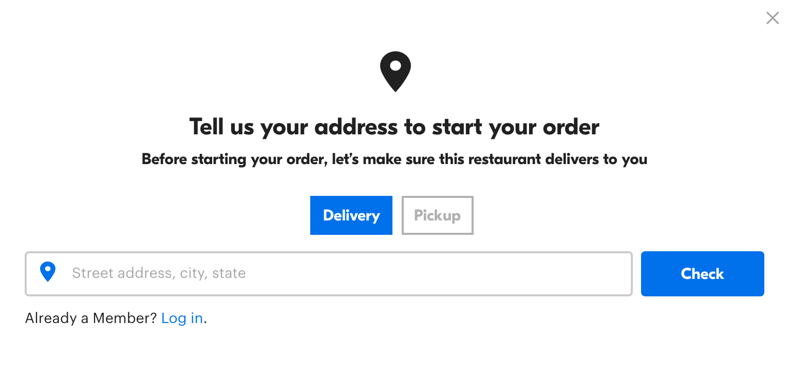Adding Menu Items to Carts – Grubhub Developers